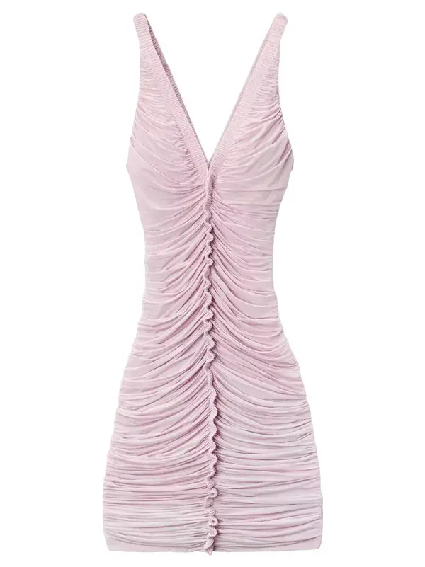 Alexander Wang Ruched Mini Dress - Pink