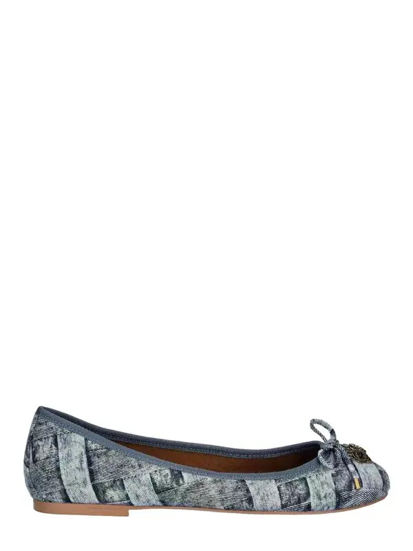 Kurt Geiger Eagle Ballerina Shoes - Blue