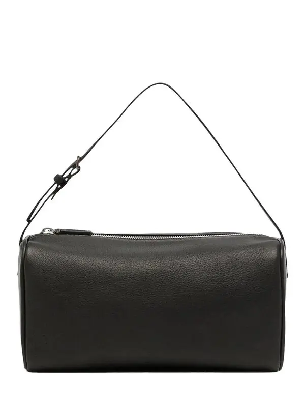 THE ROW 90s Leather Shoulder Bag - Black