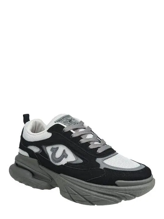 True Religion Cole Jogger Sneaker - Black Gray
