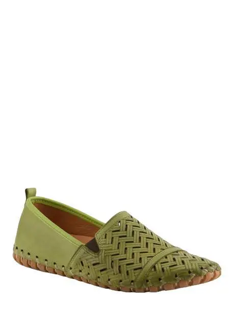 SPRING STEP SHOES Kapri Flat - Green