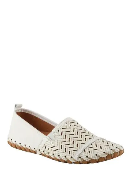SPRING STEP SHOES Kapri Flat - White
