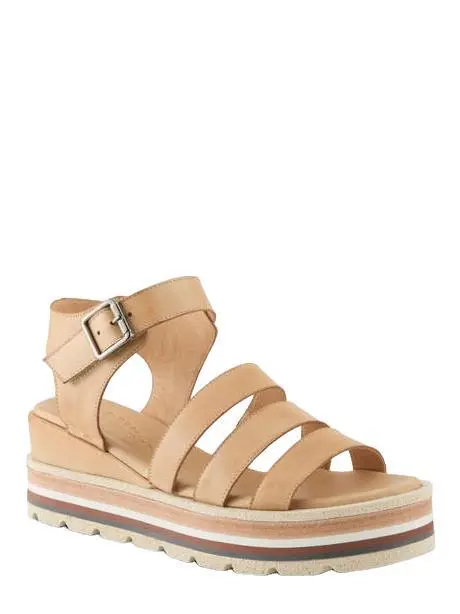 SPRING STEP SHOES Gosalina Platform Sandal - Beige