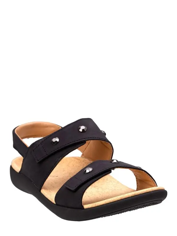 REVITALIGN Terra Slingback Sandal - Black