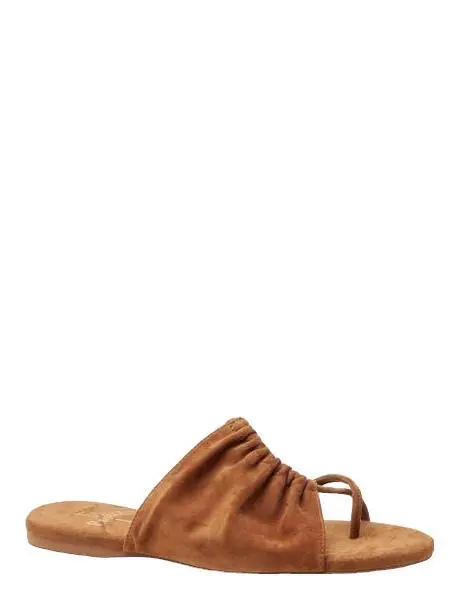 Linea Paolo Lane Toe Loop Sandal - Nutmeg