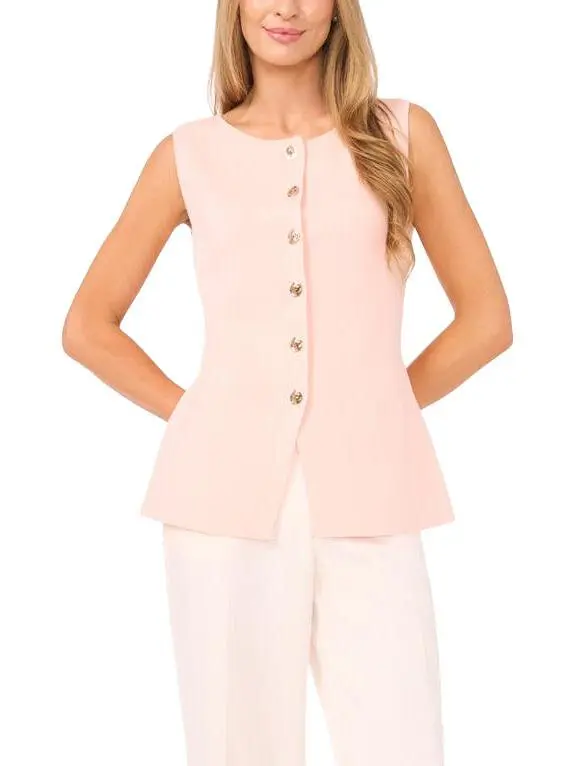 Ted Baker London Sleeveless Top - Cloud Pink