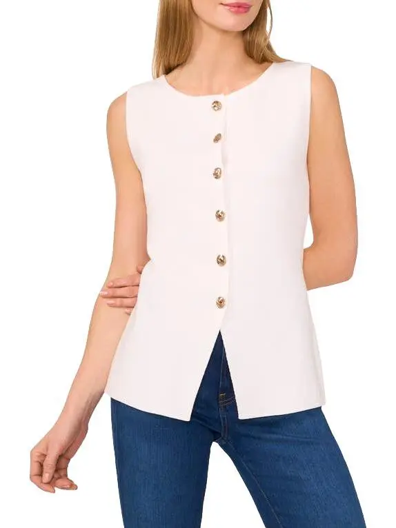 Ted Baker London Sleeveless Top - New Ivory