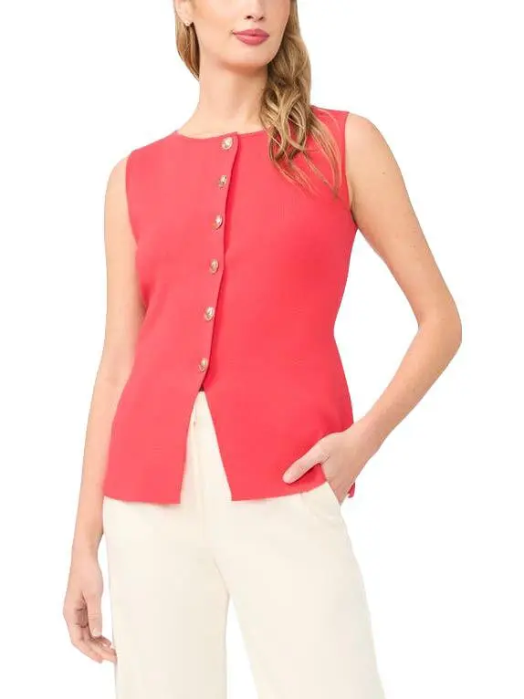 Ted Baker London Sleeveless Top - Red Kiss