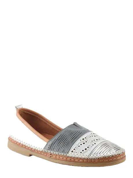 SPRING STEP SHOES Highwest Flat - Silver Multi