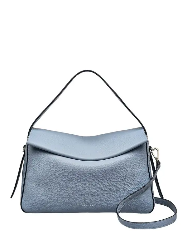RADLEY De Beauvoir Zip-top Satchel - Smoke Blue