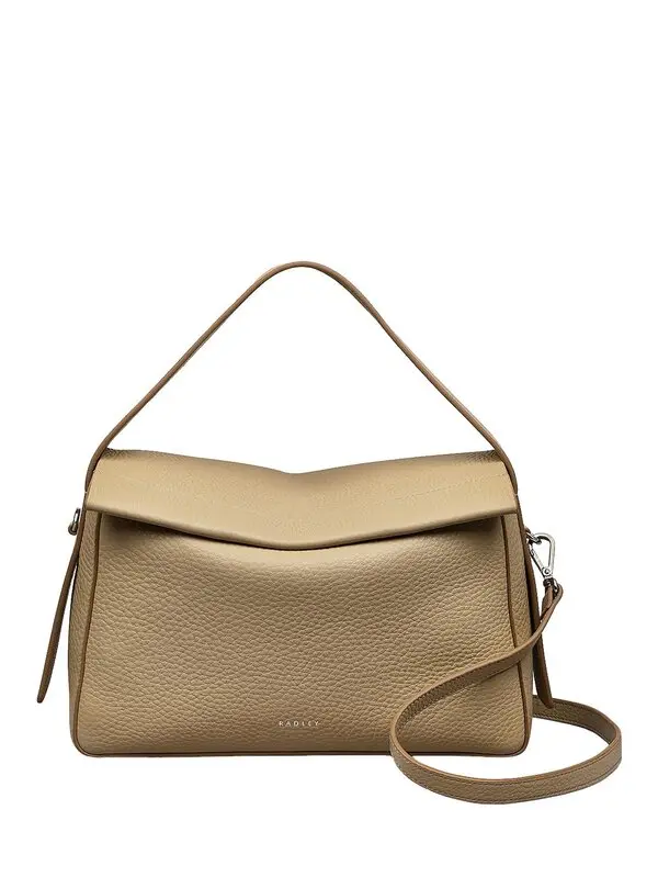 RADLEY De Beauvoir Zip-top Satchel - Stone