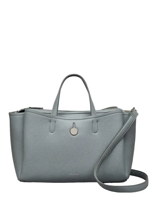 RADLEY Bathurst Mews Ziptop Satchel Bag - Artichoke