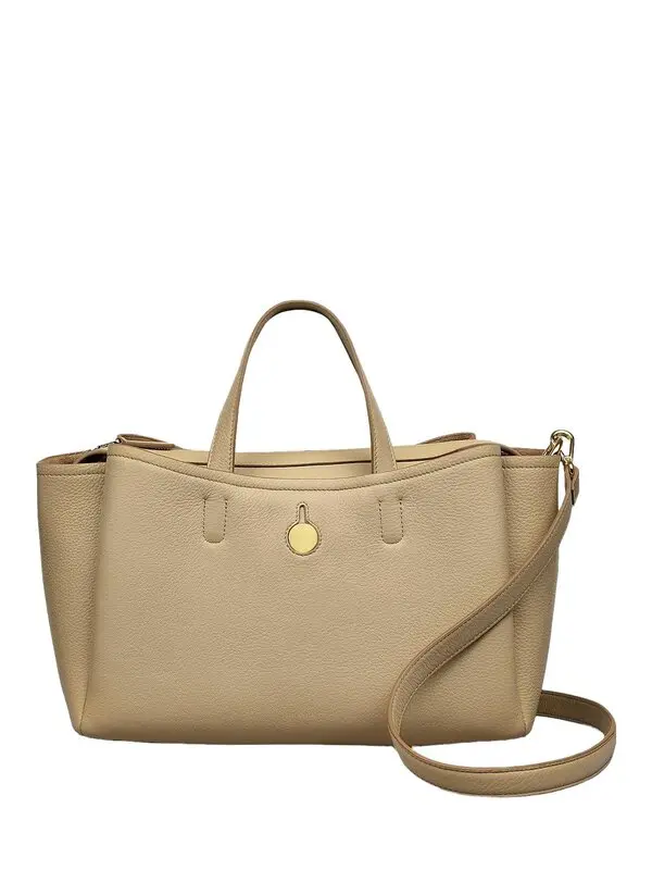 RADLEY Bathurst Mews Ziptop Satchel Bag - Stone