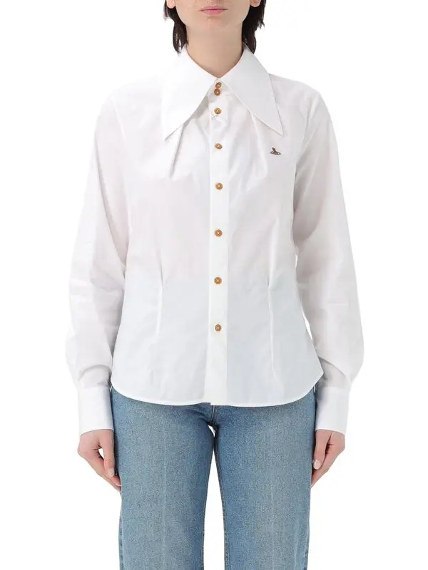 VIVIENNE WESTWOOD Classic Collar Shirt - White