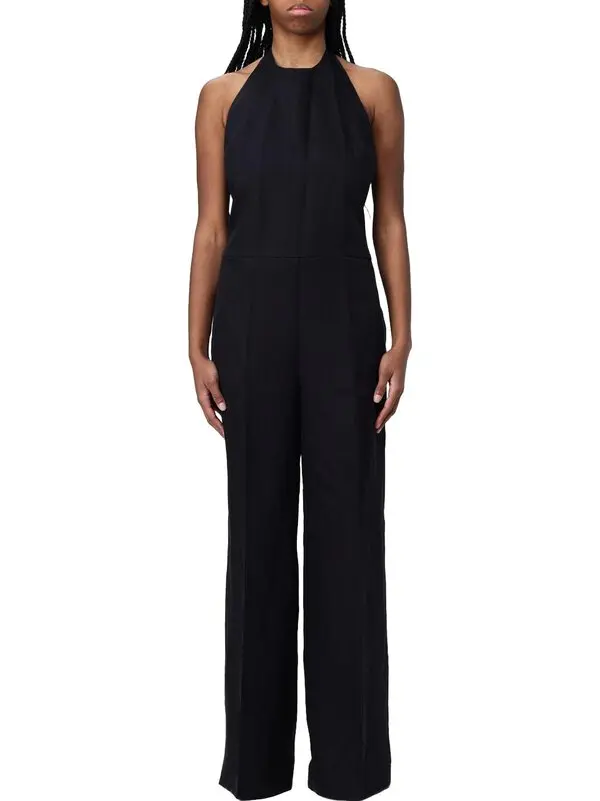 TWINSET Halter Neck Jumpsuit - Black