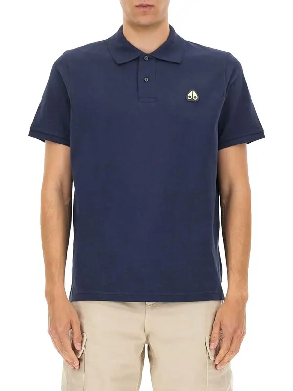 Moose Knuckles Polo Shirt - Blue