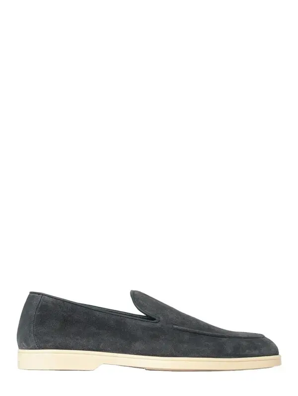 DOUCAL'S Suede Loafers - Blue 1
