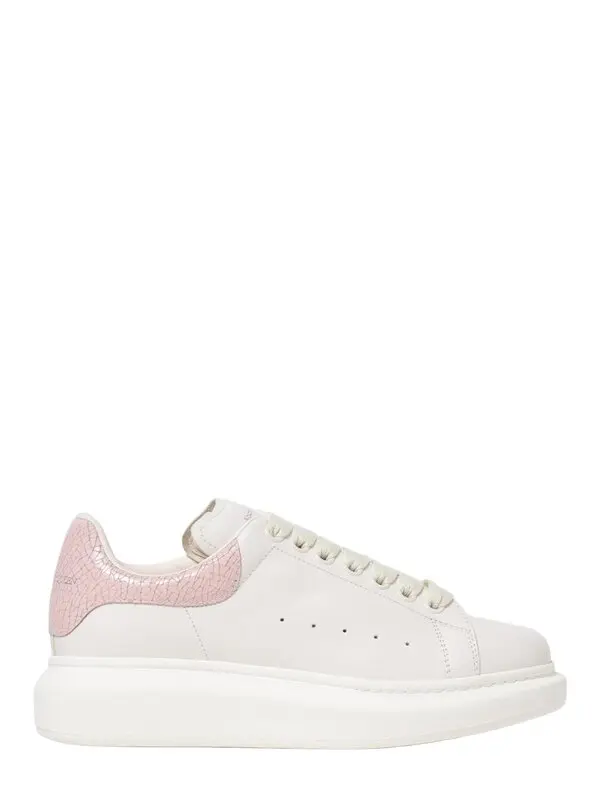 Alexander McQueen Lace Up Sneakers - White