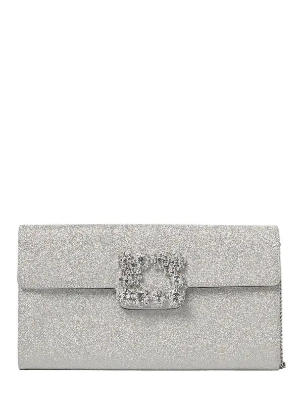 ROGER VIVIER Evening Clutch - Silver