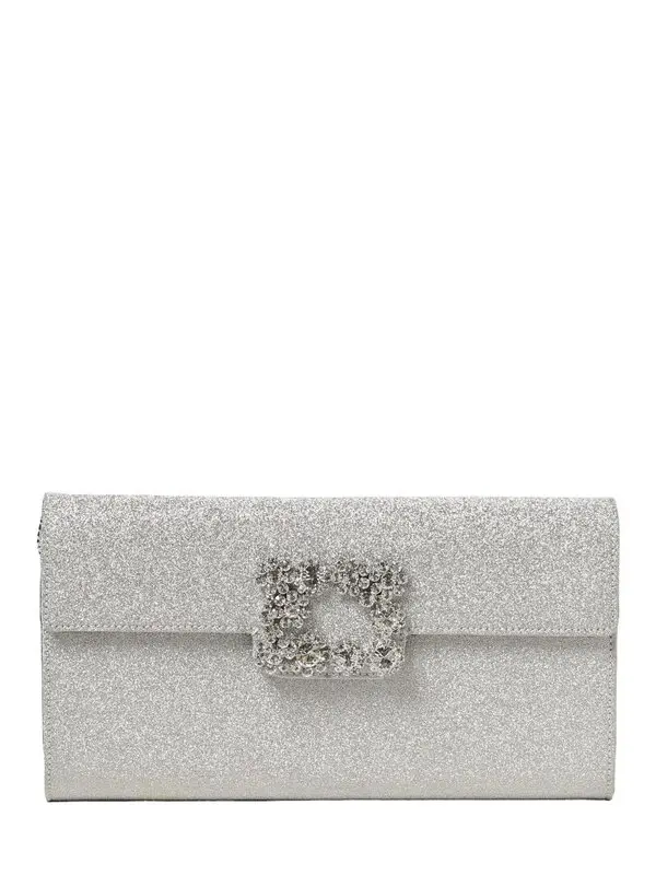 ROGER VIVIER Evening Clutch - Silver