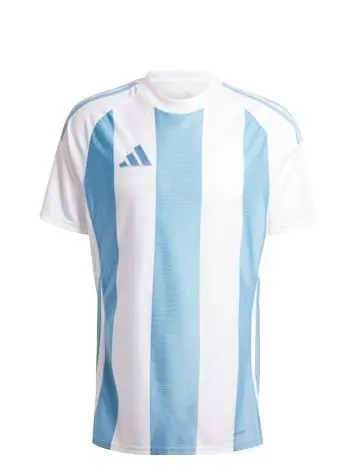 Adidas Striped 24 Jersey - Team Light Blue/white