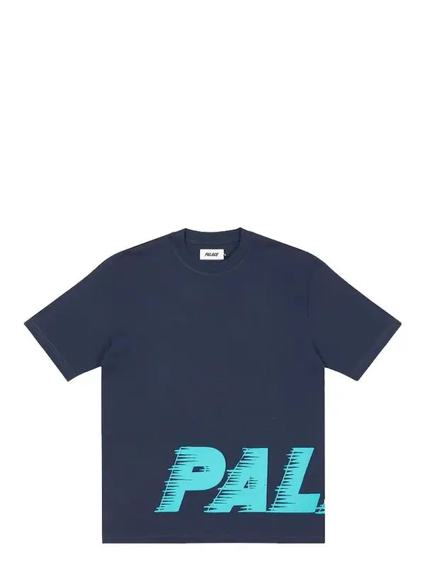 PALACE Fast Wrap T-shirt - Navy Blue