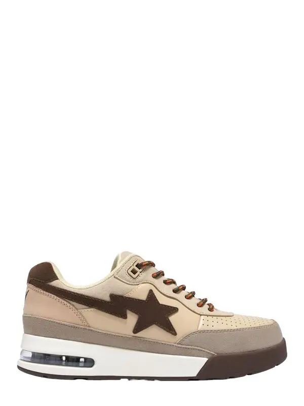 BAPE A Bathing Ape Road Sta #1in Sneakers - Beige/brown