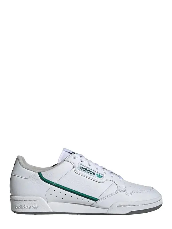 Adidas Continental 80 Sneakers - Cloud White/glory Green/collegiate Green