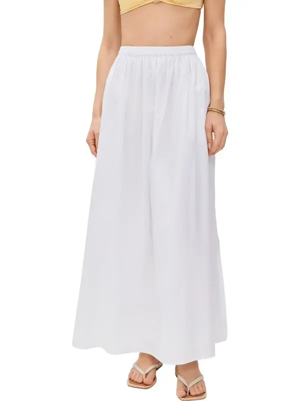 Playa Lucila Maxi Skirt - White