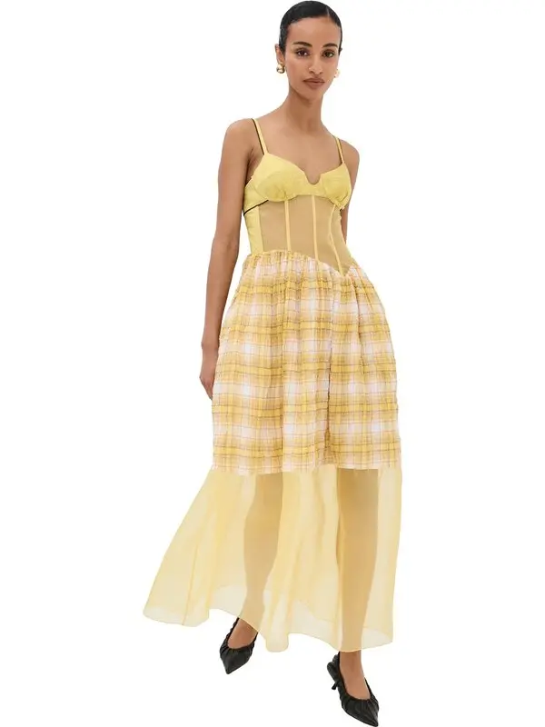 Rosie Assoulin The New Undress Dress - Yellow
