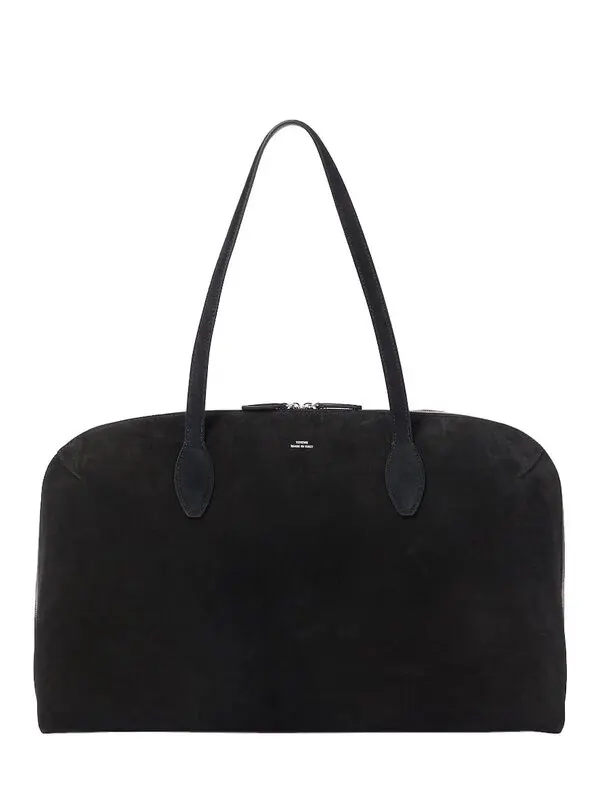 TOTEME Suede Tote Bag - Black