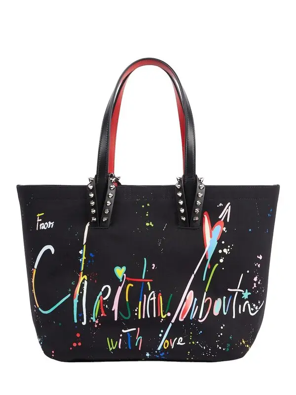 CHRISTIAN LOUBOUTIN Cabata Large Tote Bag - Black