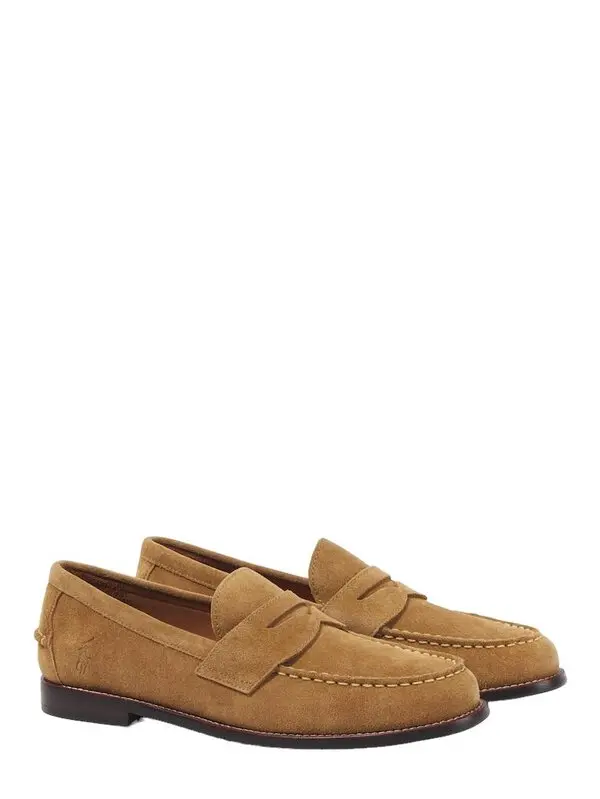Polo Ralph Lauren Alston Leather Penny Loafers - Brown