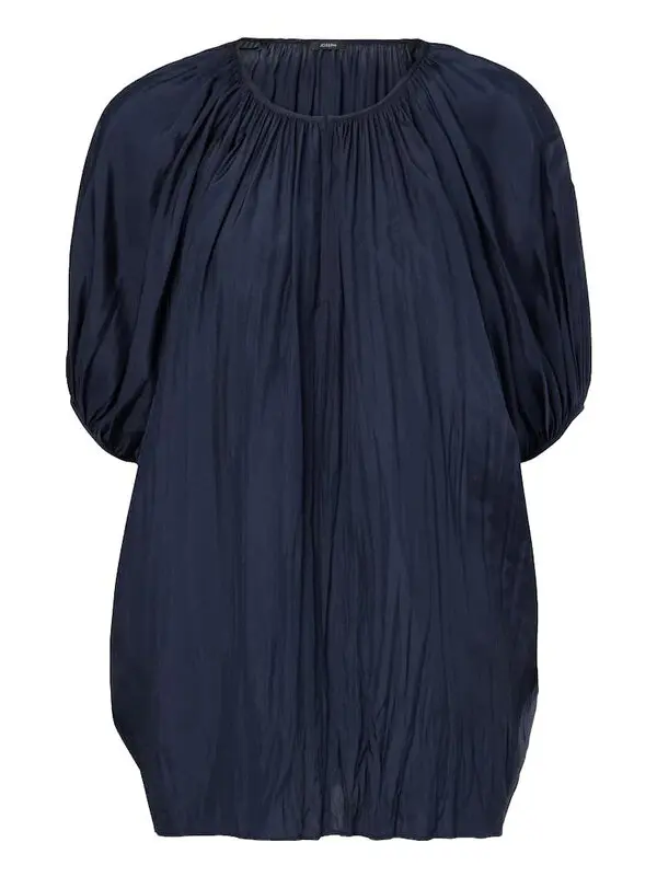 JOSEPH Briela Silk Blouse - Blue