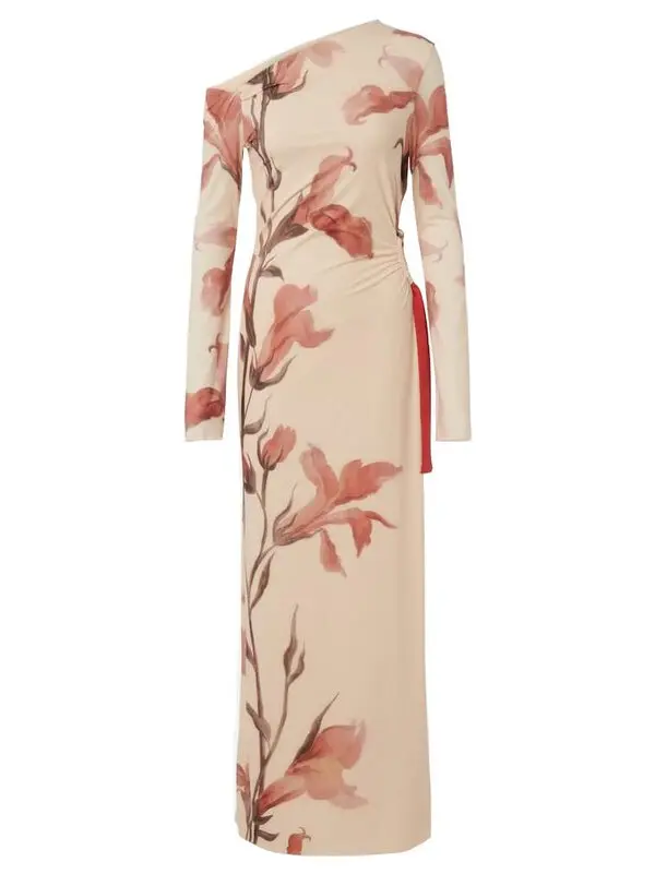 SIR. Floral One-shoulder Maxi Dress - Multicoloured