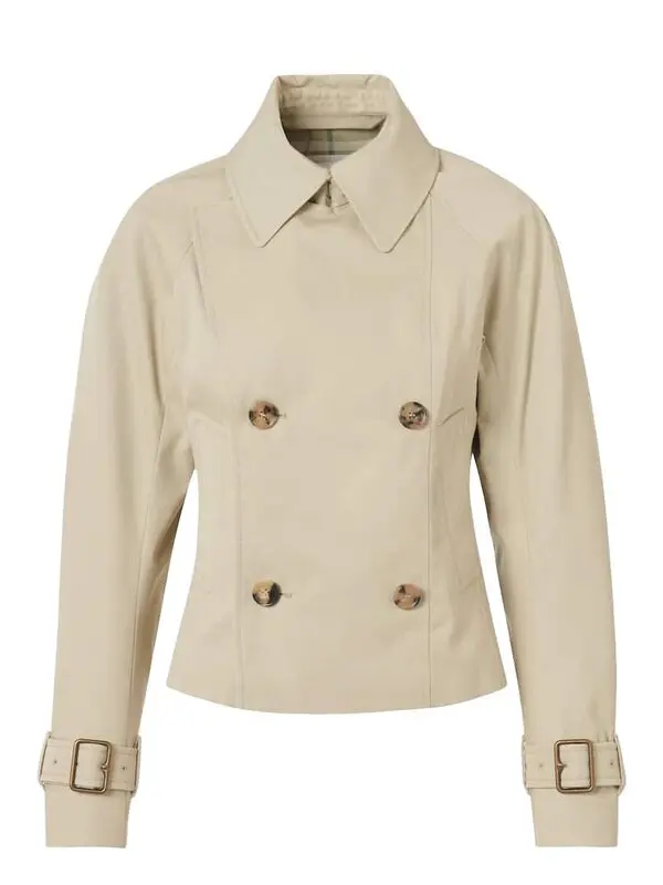 Burberry Cropped Jacket - Green