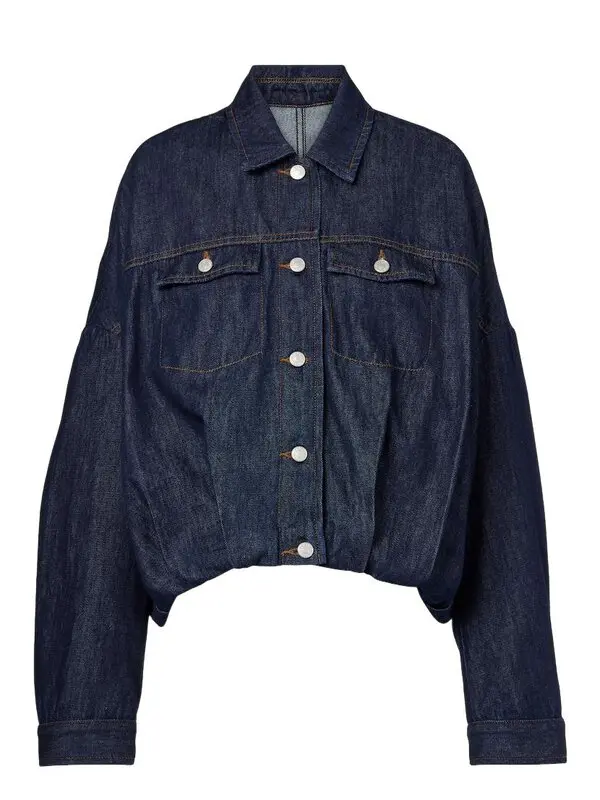Dries Van Noten Denim Trucker Jacket - Blue