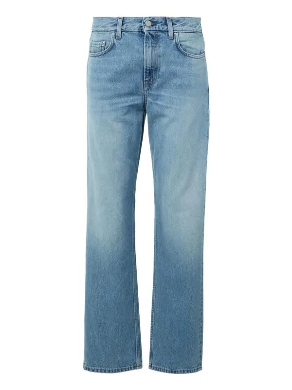 TOTEME Low-rise Straight Jeans - Blue
