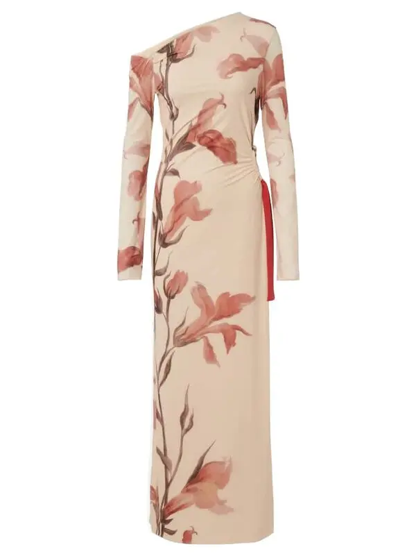 SIR. Floral One-shoulder Maxi Dress - Multicoloured