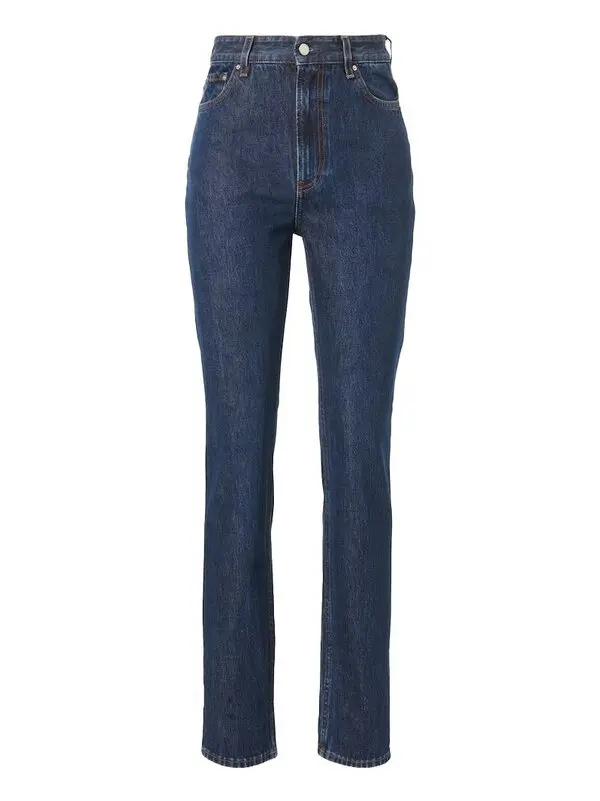 TOTEME High-rise Slim Jeans - Blue