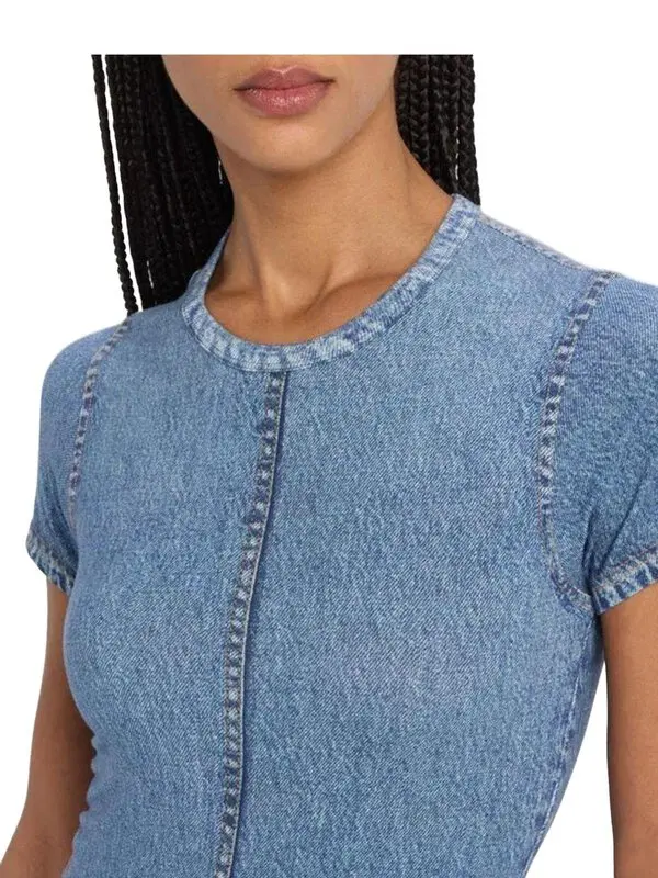Rag & Bone Miramar Jersey Baby Tee - Minetta