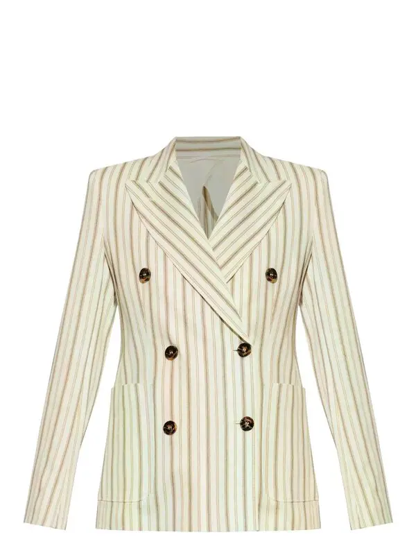 Max Mara Pensile Striped Blazer - Neutrals