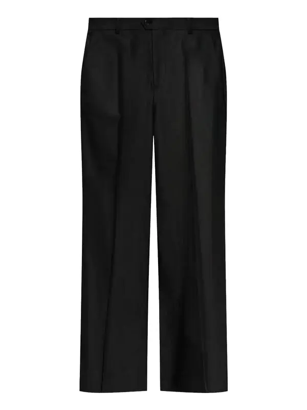 Victoria Beckham Tailored Flared Trousers - Black