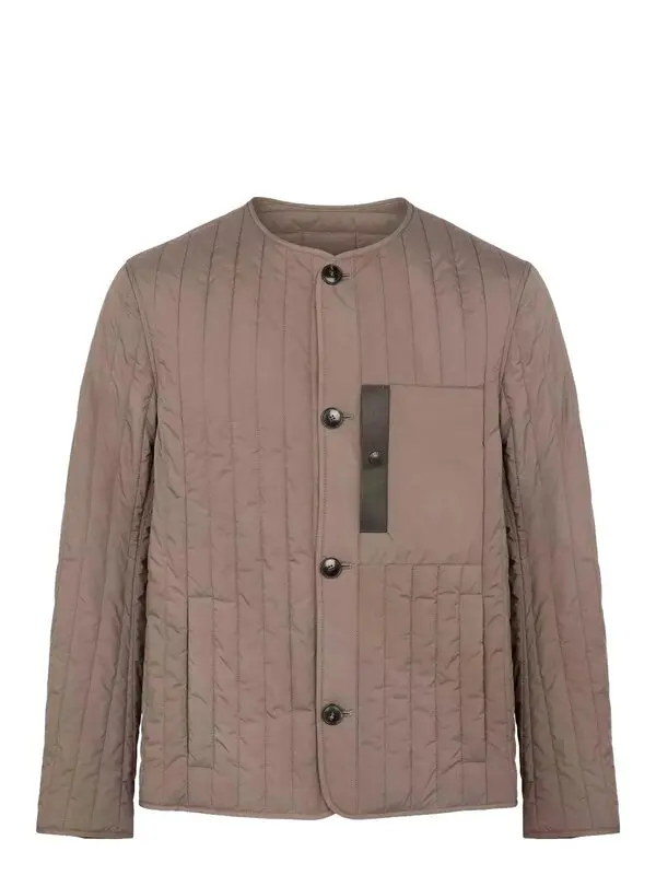 YVES SALOMON Quilted Jacket - Neutrals