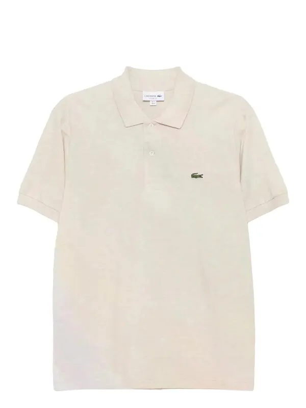 Lacoste Marl Polo Shirt - Neutrals