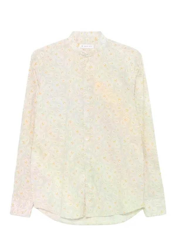 MANUEL RITZ Paisley-print Shirt - Neutrals