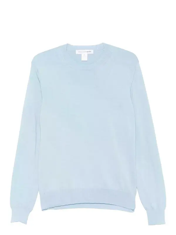 Comme Des Garçons Crew-neck Top - Blue