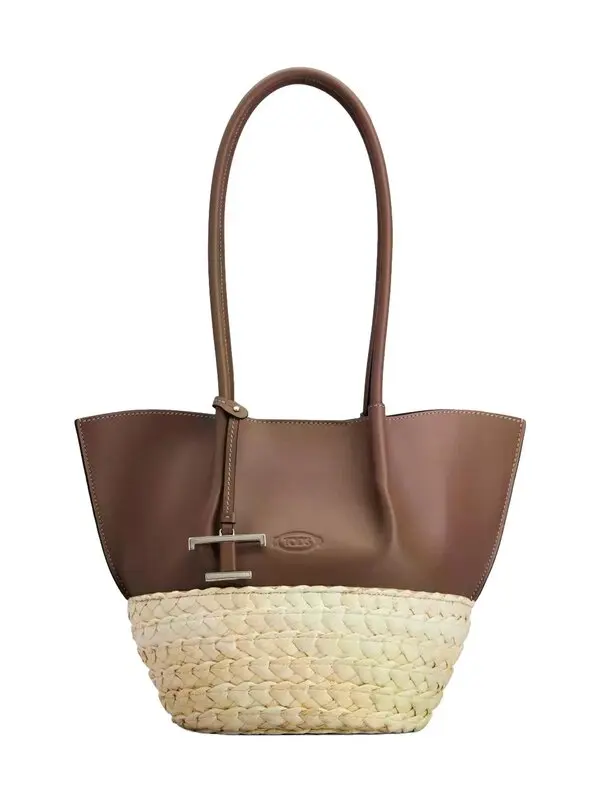 TOD'S Bux Tote - Brown