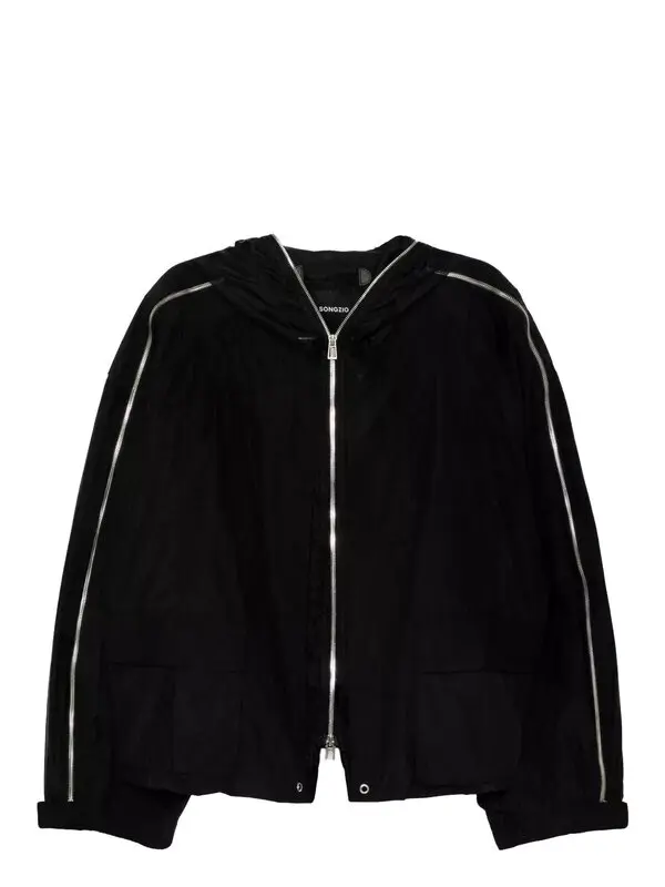 SONGZIO Parachute Layered Jacket - Black