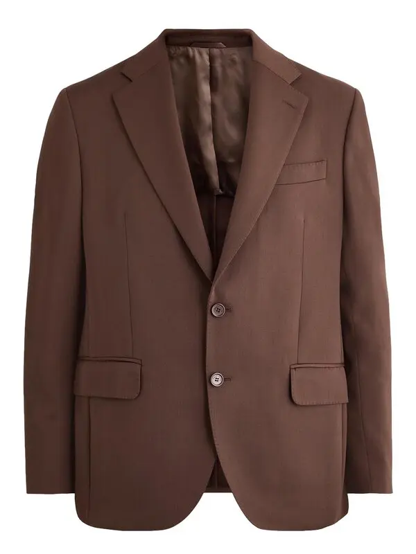 Simone Rocha Wool-blend Blazer - Chocolate